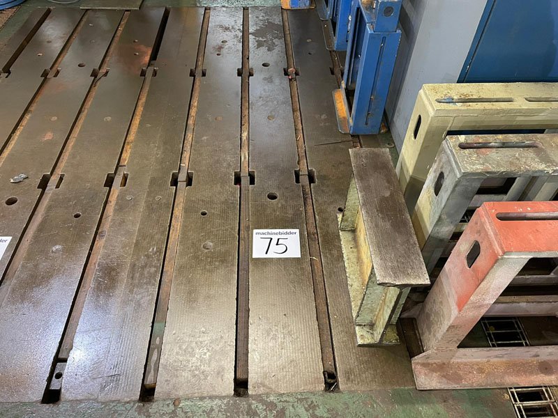 T SLOTTED Cast Iron Bedplate 3000mm x 1200mm