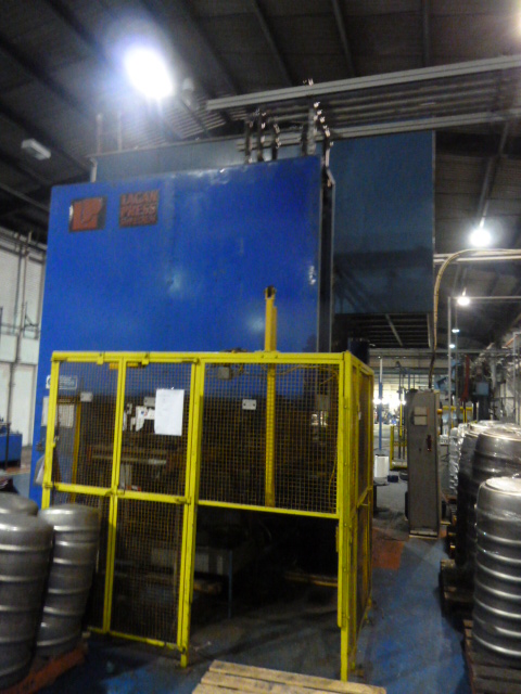 LAGAN Model FMC500 Double Sided Triple Action Hydraulic Drawing Press ...