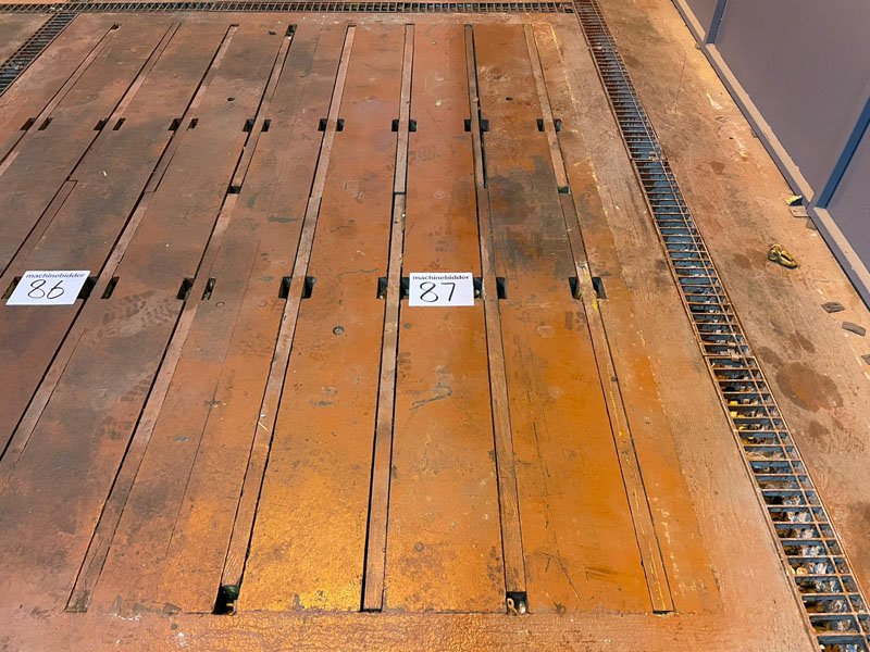 T SLOTTED Cast Iron Bedplate 3000mm x 1200mm
