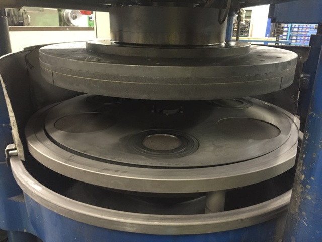 ARMSTRONG Vertical Rotary Lapping Machine. Rebuilt 1998