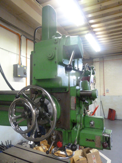 ASQUITH OD1 4'6" Radial Arm Drilling Machine with Cast Iron Box Table