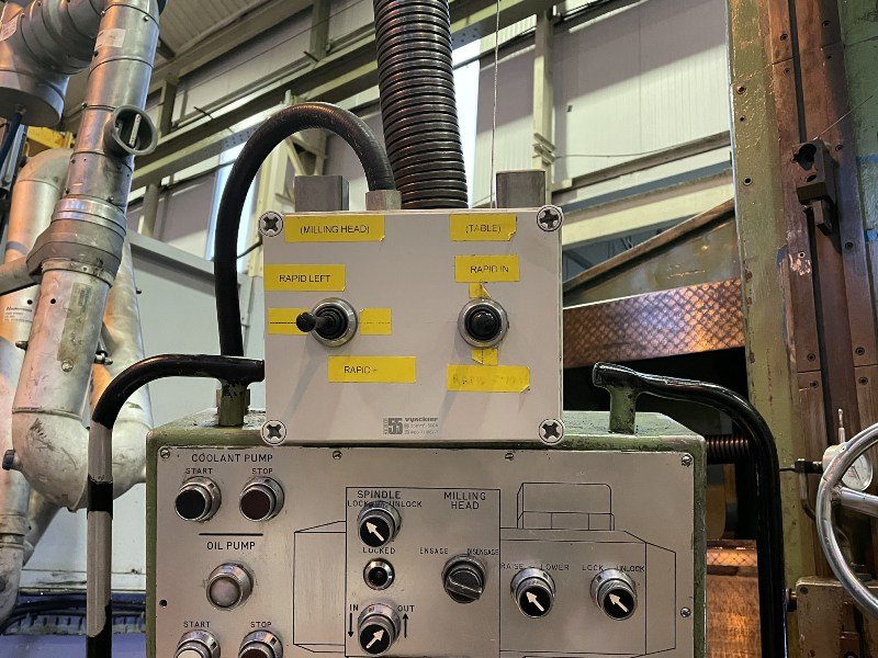 KENDAL & GENT 8' x 3'6" x 3'6" Open Sided Planer Miller