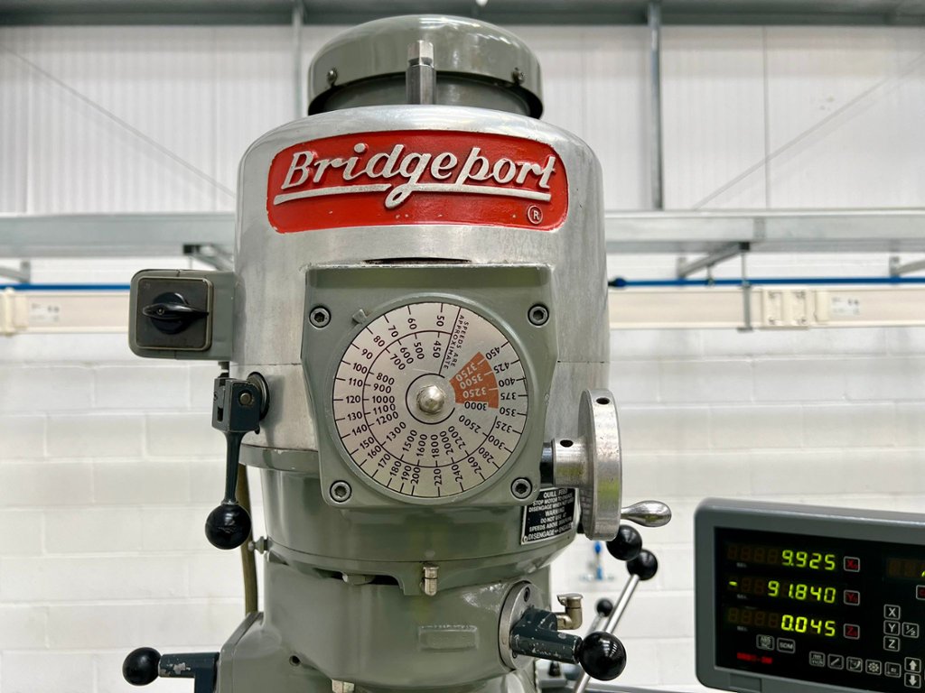 BRIDGEPORT Series 1 Variable Speed Turret Mill with DRO