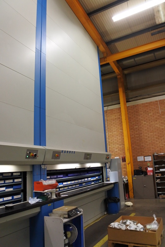 KARDEX Model SHUTTLE 500-1850X863 NT Rotary Storage Unit (Location E)