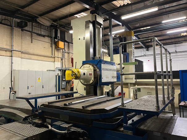 KEARNS RICHARDS NC125 Horizontal Borer with Twin Pallets. Retrofitted ...