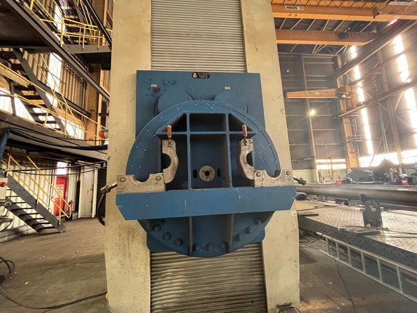 SEVERT Model ZSB-S40.21hh 32,000kg Head and Tailstock Welding ...