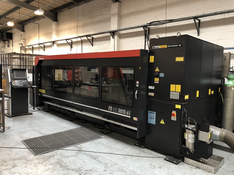 AMADA FO MKII 3015 NT CNC Laser Cutting Machine with Fanuc C4000 ...