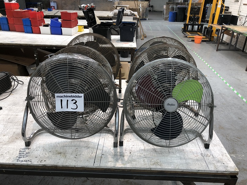 Selection of 6 Fans