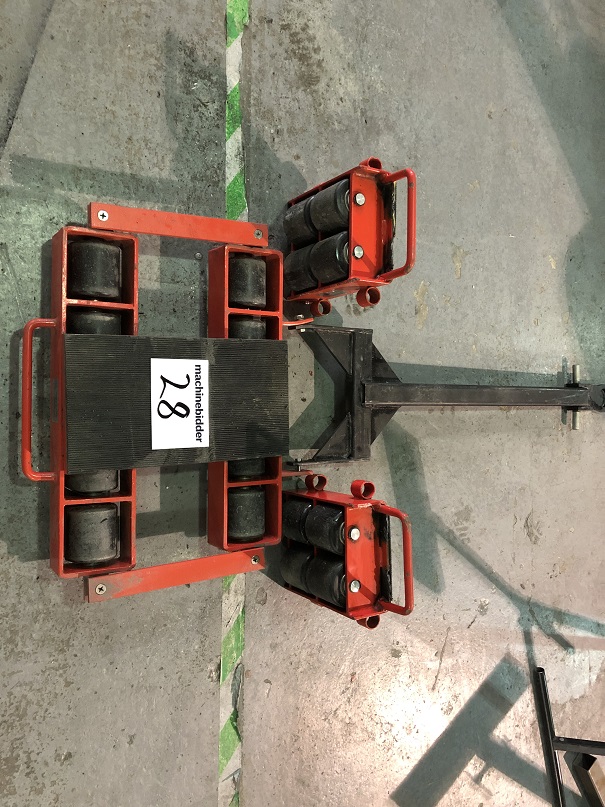 1 x Set of 6 ton Skates and Steering Skate