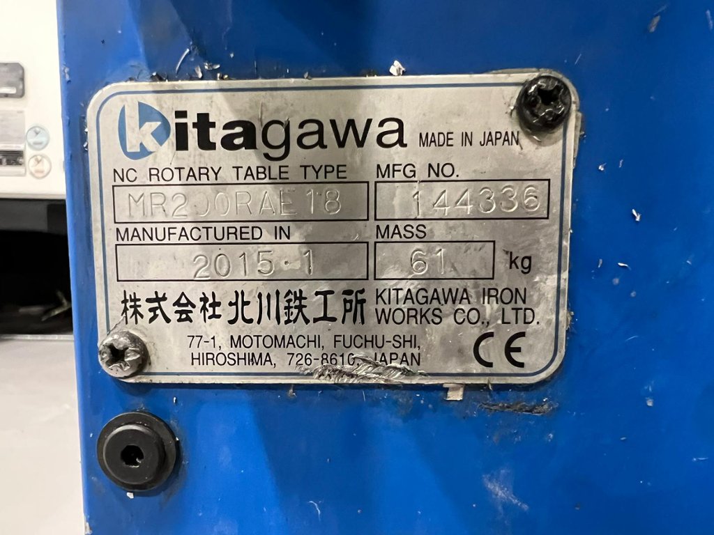 MAZAK VCN 530C with KITAGAWA 4th Axis Attachment. Nexus Control. Year 2021