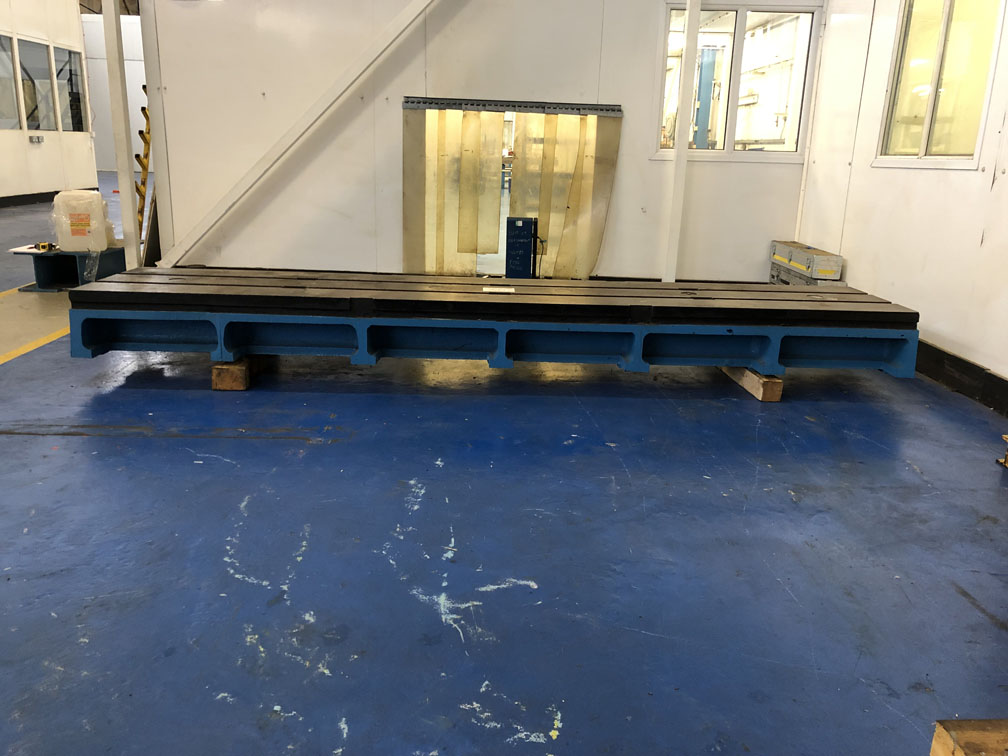 Large T-Slotted Bed plate