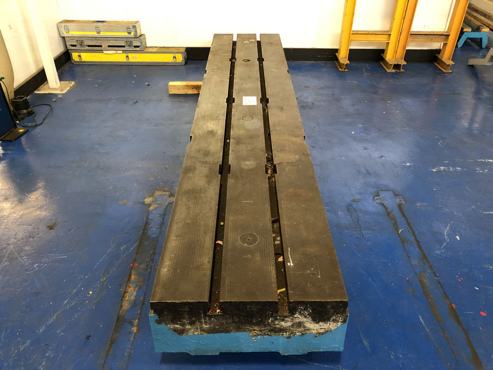 Large T-Slotted Bed plate
