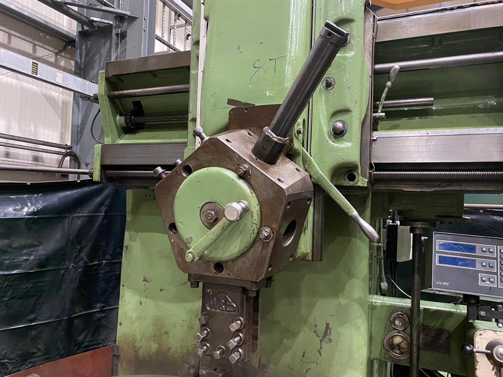 WEBSTER & BENNETT 48'' DH Vertical Borer with Extended Height