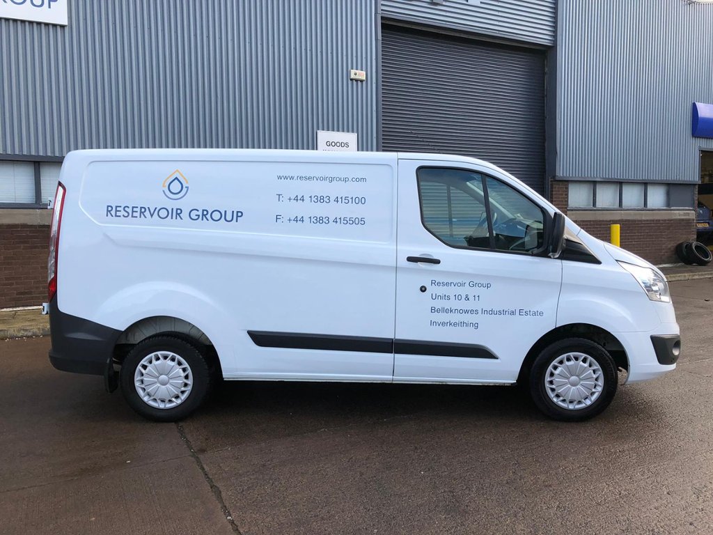 FORD Transit Custom Van. 63 Plate