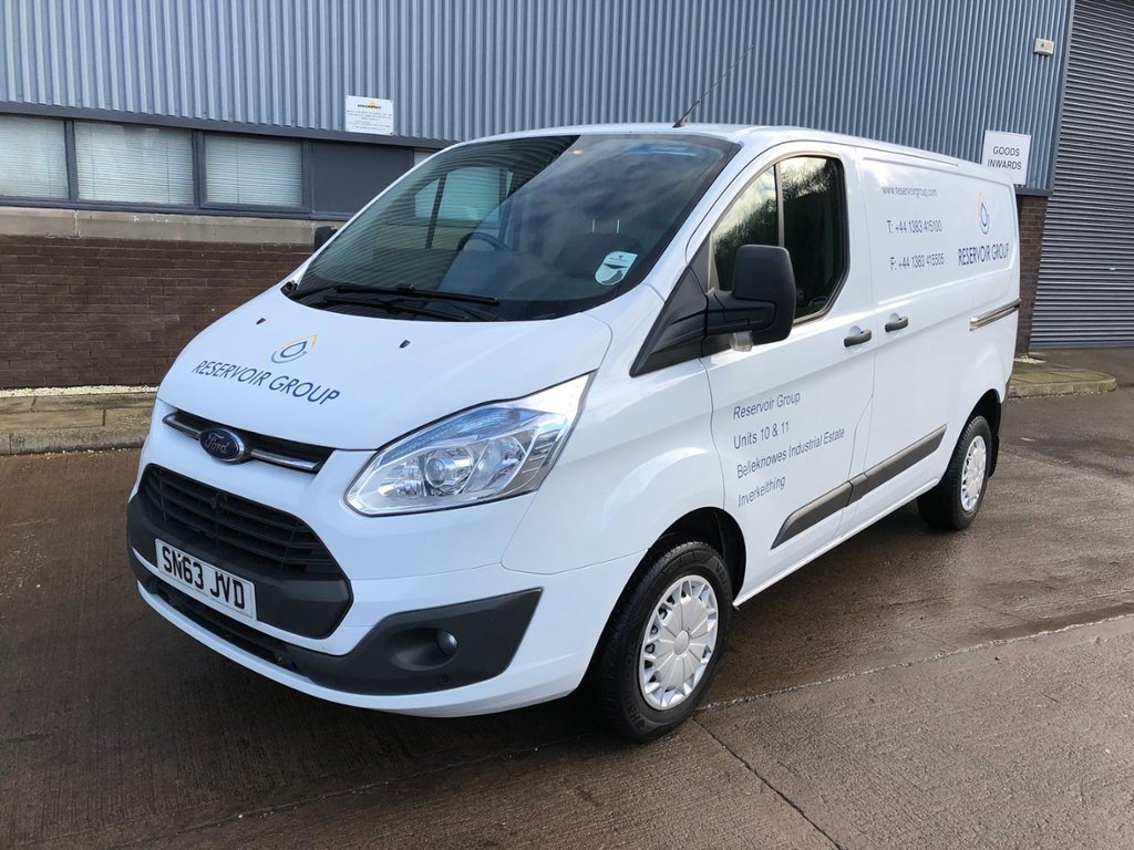FORD Transit Custom Van. 63 Plate