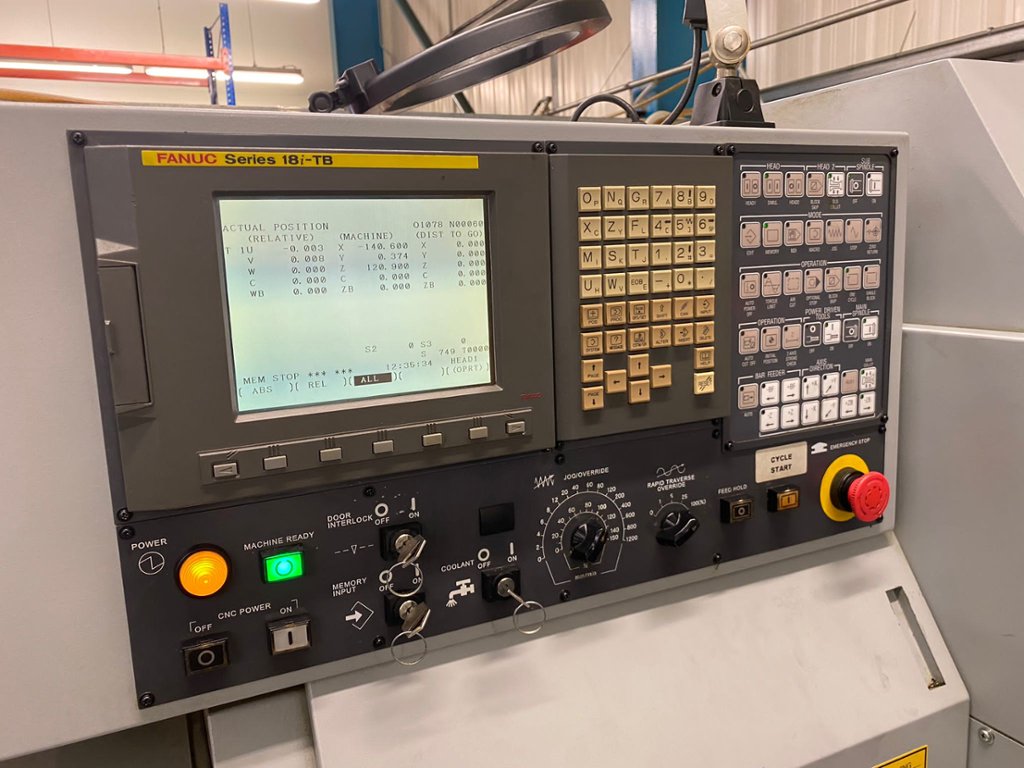 STAR SB16 CNC Sliding Head Lathe with Fanuc 18i-TB Control. FMB Turbo 2 ...