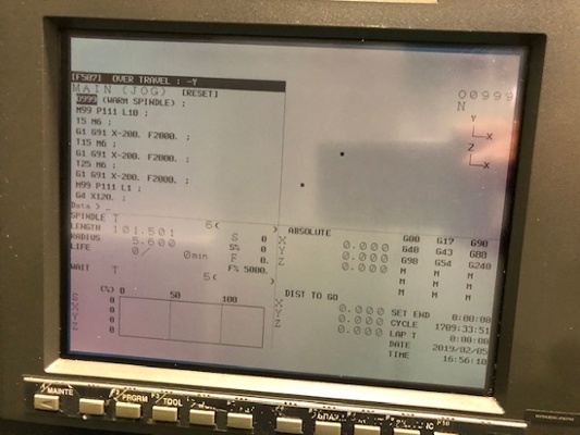 HITACHI SEIKI VS50 Vertical Machining Centre with Seicos (Fanuc) 18M ...