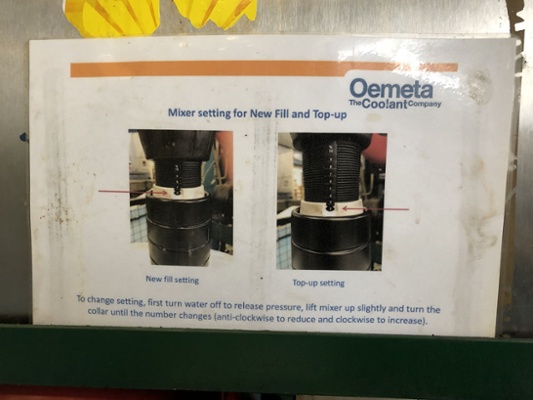 CARDEV Coolant Mixing Tank. Year 1998