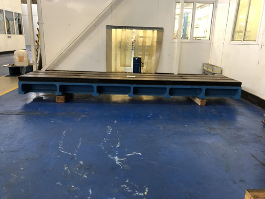 Large T-Slotted Bed plate