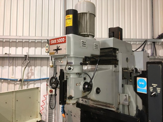 XYZ SMX5000 CNC Mill. Prototrak SMX Control.Year 2012